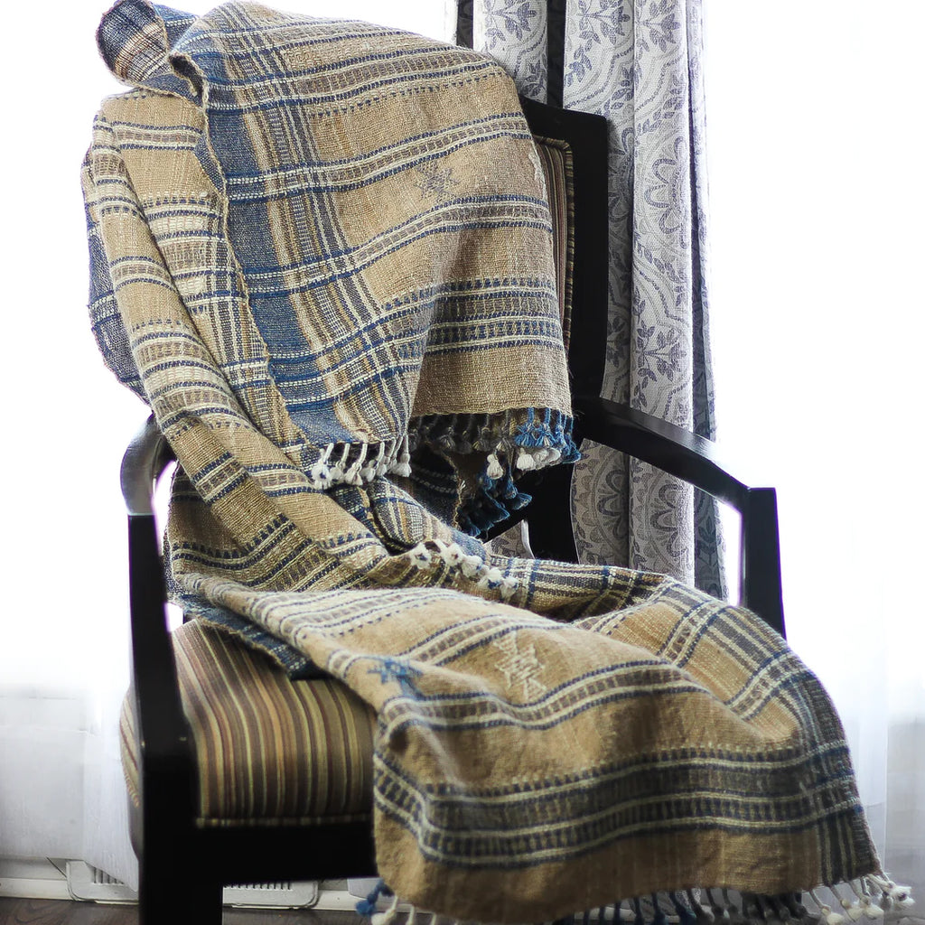Handwoven Throws & Blankets - Made from Wool, Cotton, Natural Fabrics ...