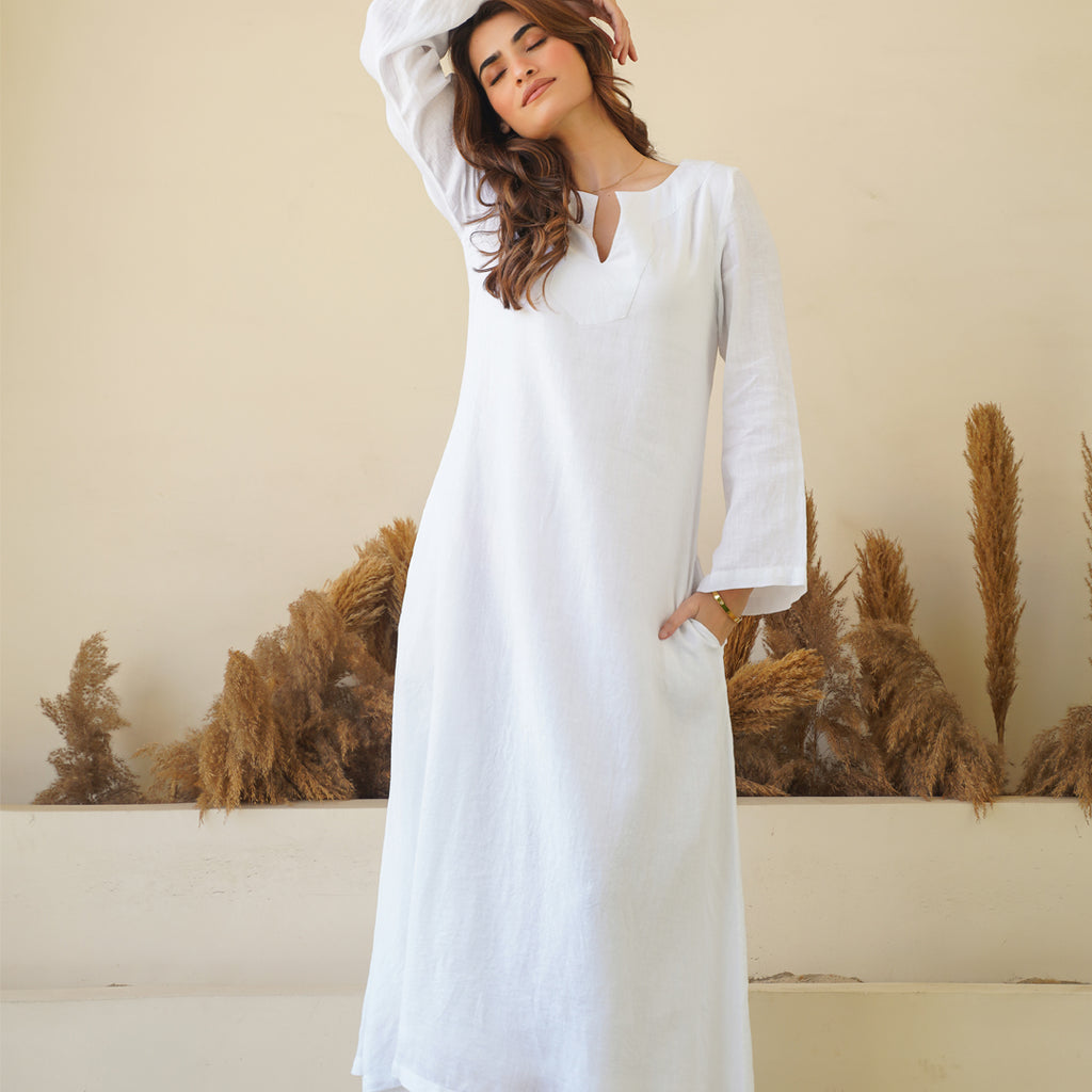 Linen Luxe: Artisan-Crafted Women's Italian Linen Tops & Dresses – Kuttons
