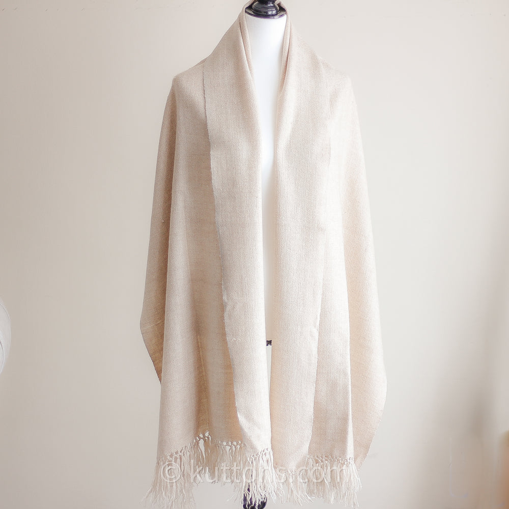 100% Pure Pashmina Cashmere Shawl Wrap - Handspun & Handwoven in Ladakh ...