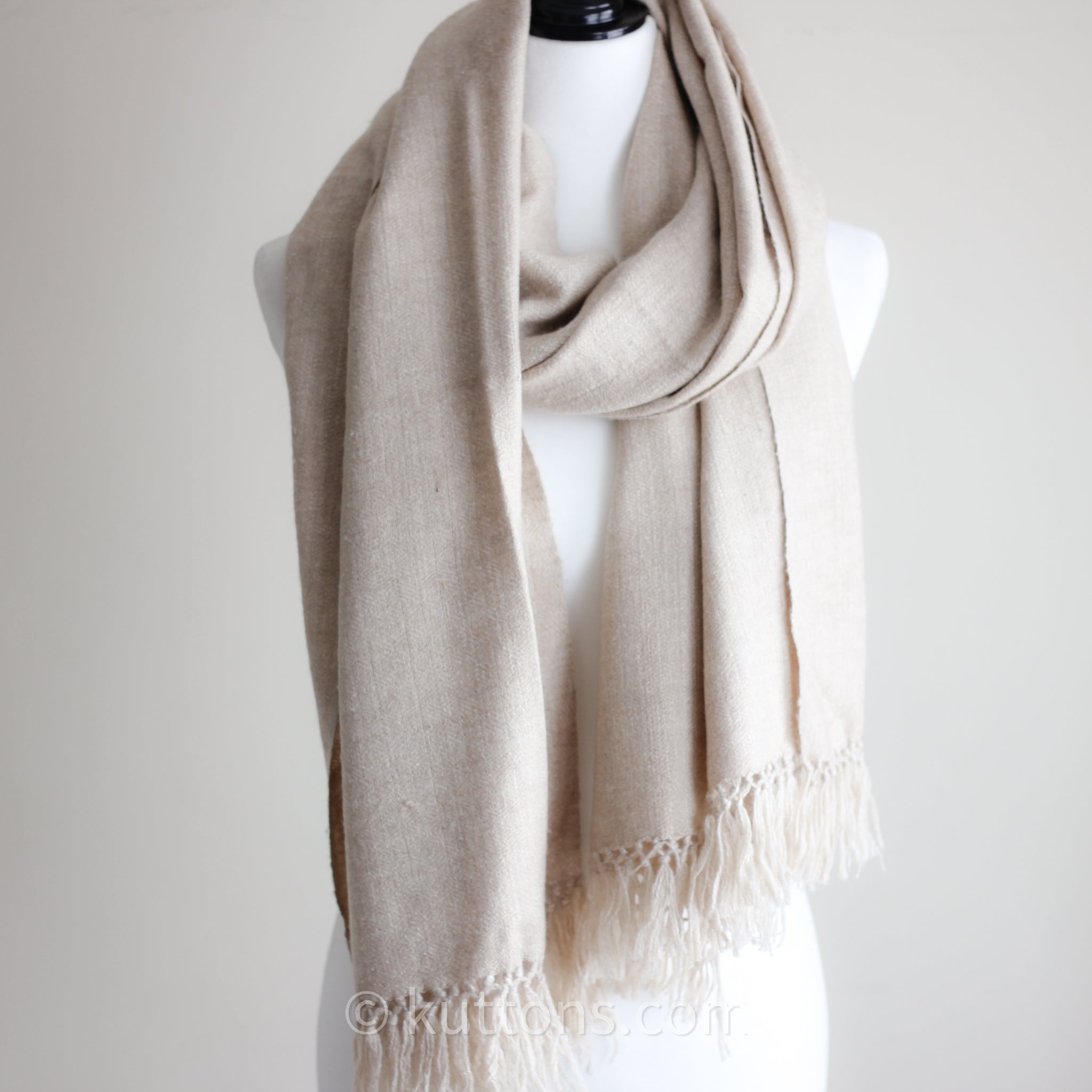 100% Pure Pashmina Cashmere Shawl Wrap - Handspun & Handwoven in Ladakh ...