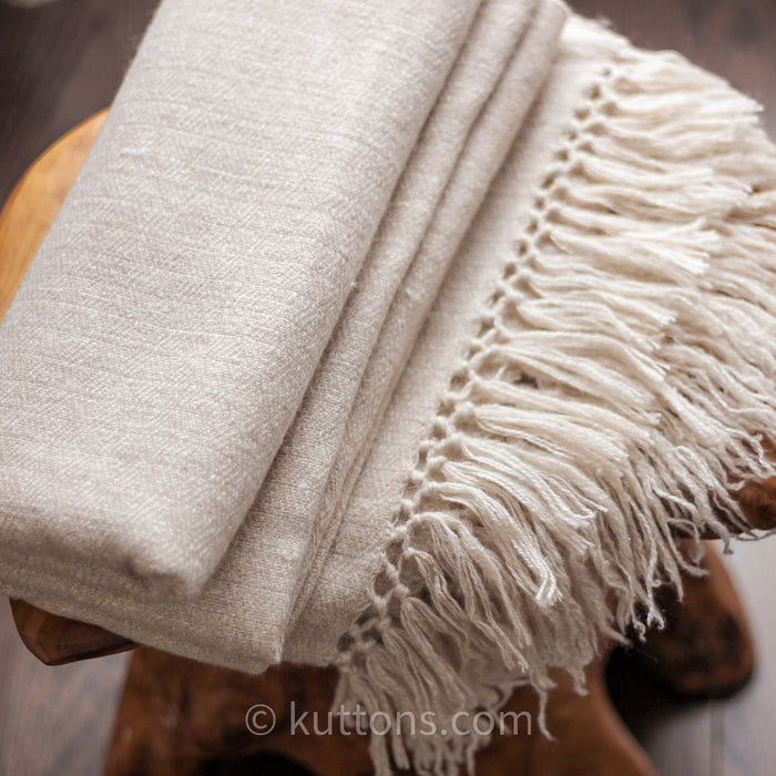 100% Pure Pashmina Cashmere Shawl Wrap - Handspun & Handwoven in Ladakh ...
